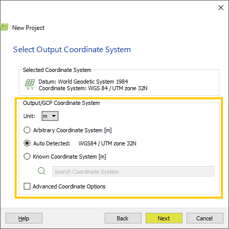 Step 2. Creating a Project - PIX4Dmapper